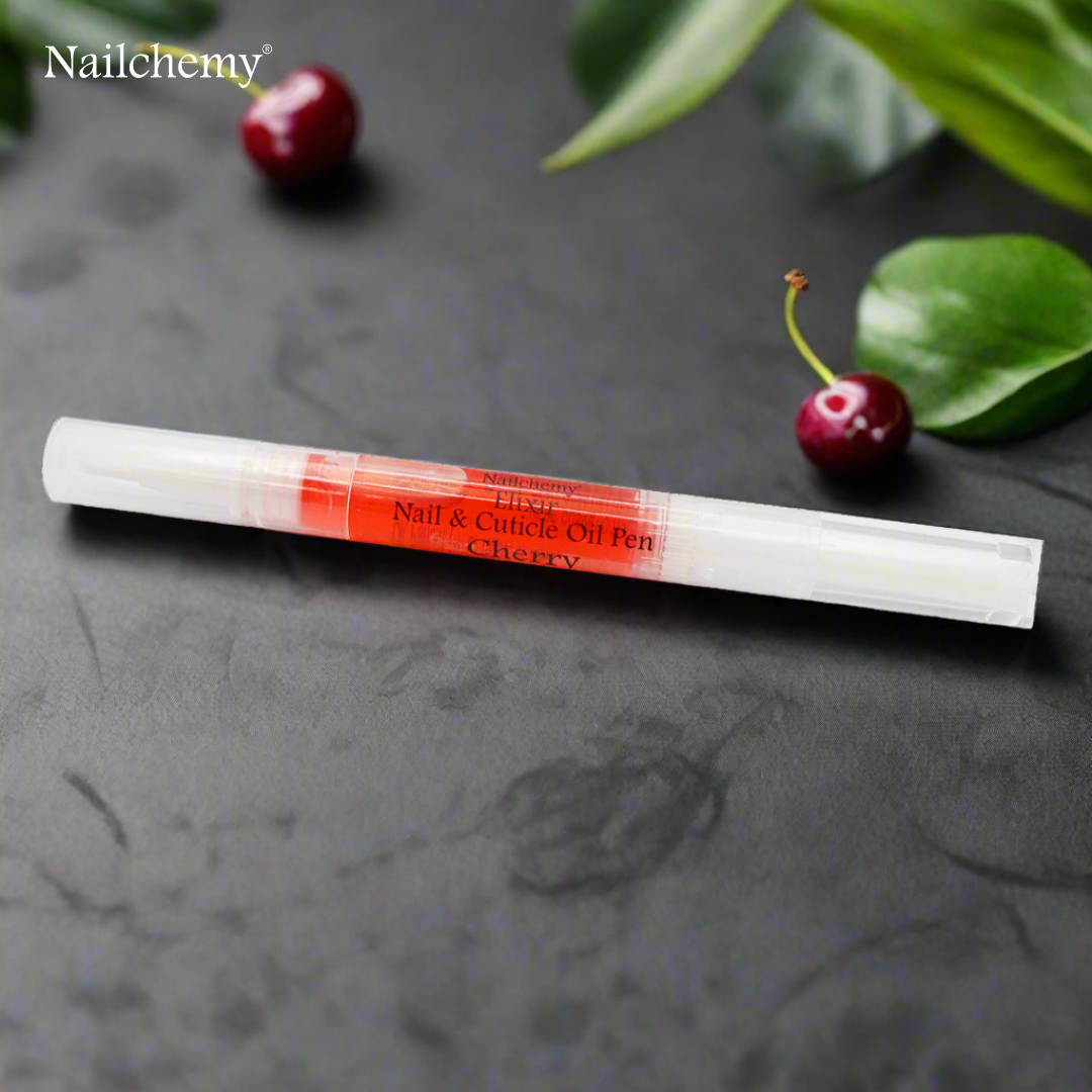 Elixir - Nail and Cuticle Oil Pen - Cherry - 3ml – Nailchemy Limited
