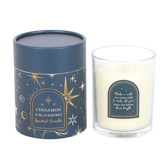 Starry Night Cinnamon & Blackberry Candle – Nailchemy Limited