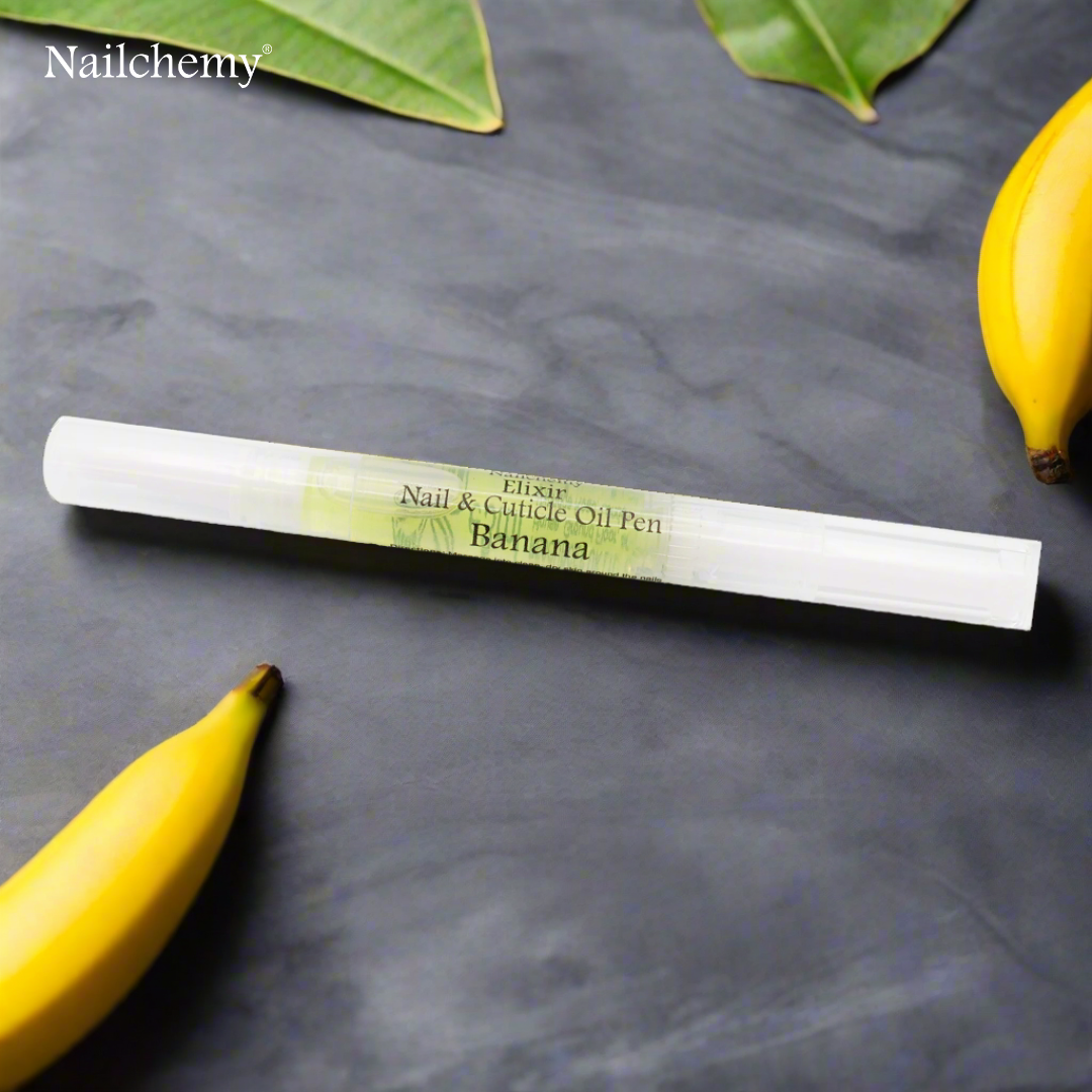 Elixir - Nail and Cuticle Oil Pen - Banana - 3ml – Nailchemy Limited