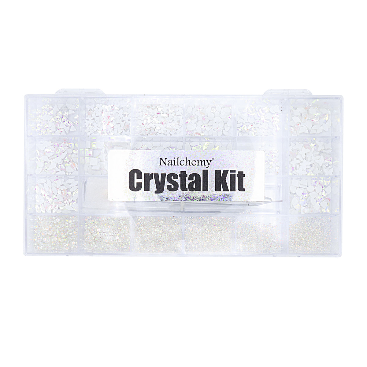Crystal Nail Art Kit - Clear AB – Nailchemy Limited