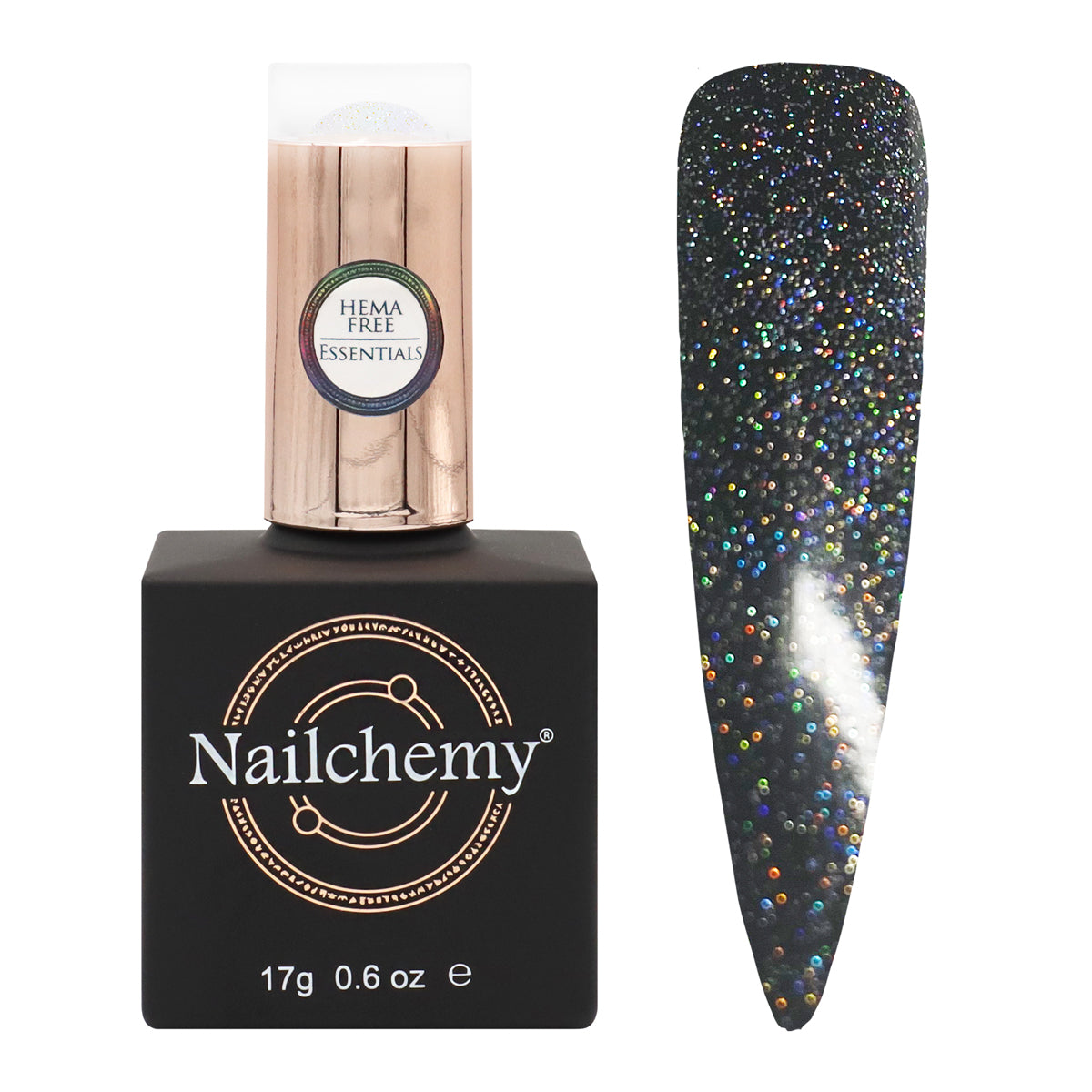 Nailchemy Hocus Pocus Holographic HEMA Free No-Wipe Top Coat ...
