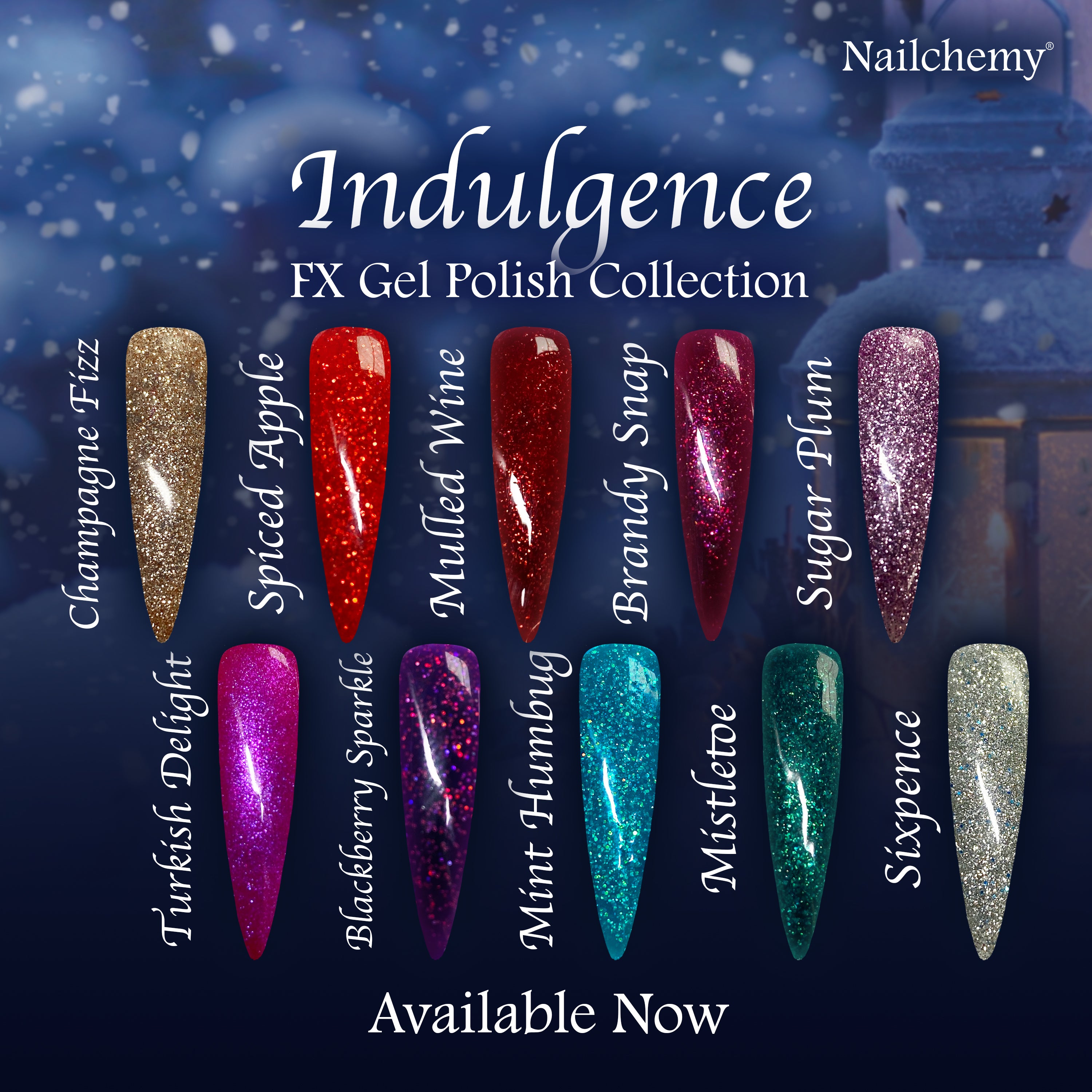 Indulgence - FX Gel Polish Full Collection – Nailchemy Limited