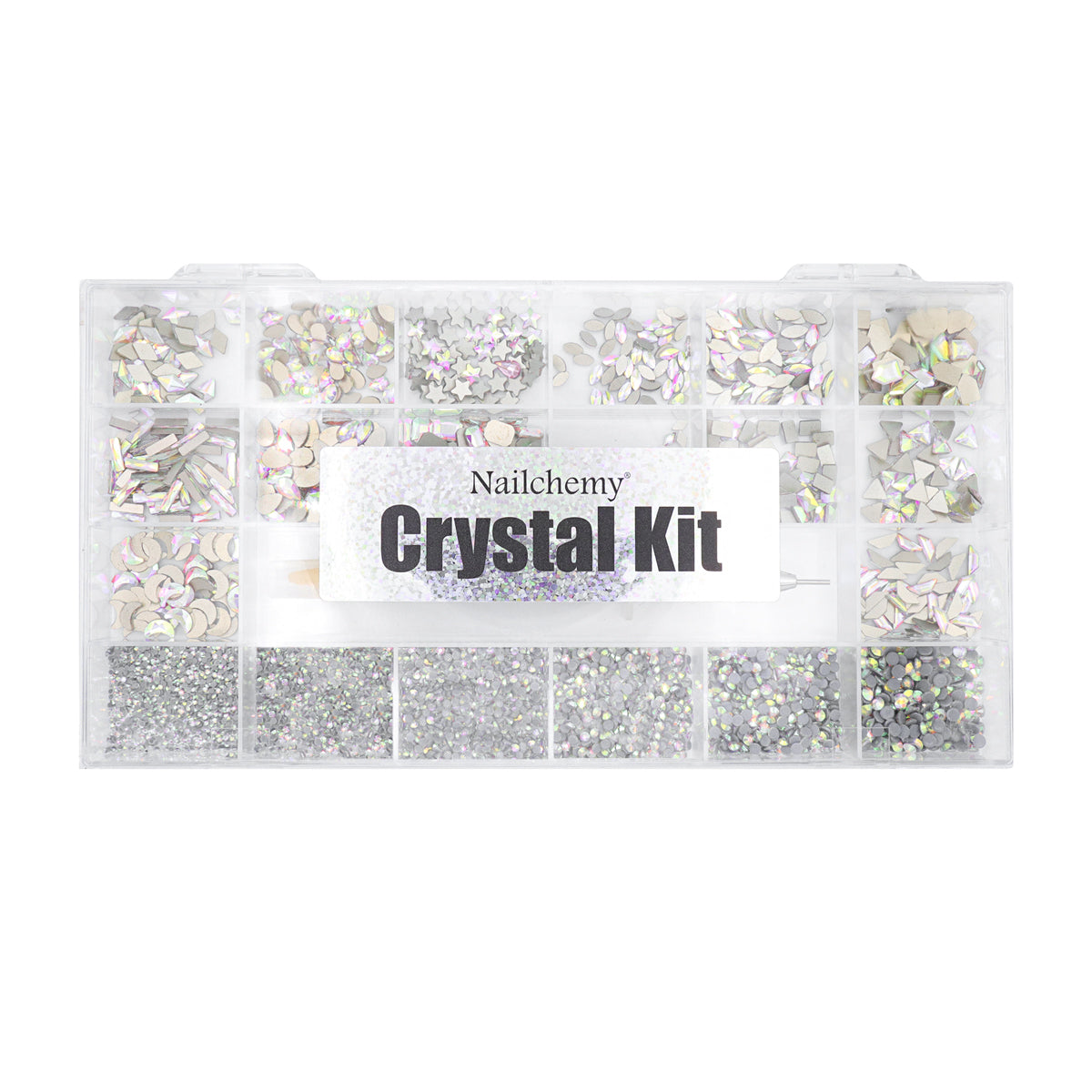 Crystal Nail Art Kit - Silver AB – Nailchemy Limited
