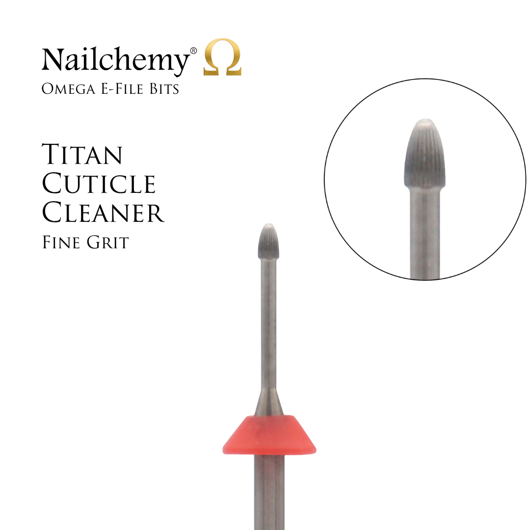 Titan Cuticle Cleaner – Fine Carbide E-File Bit | Nailchemy Prep Tool ...