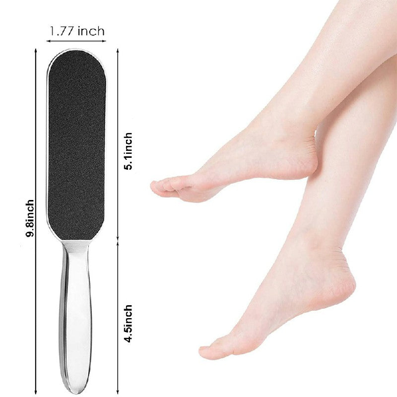 Stainless Steel Foot File Pedicure – Nailchemy Limited
