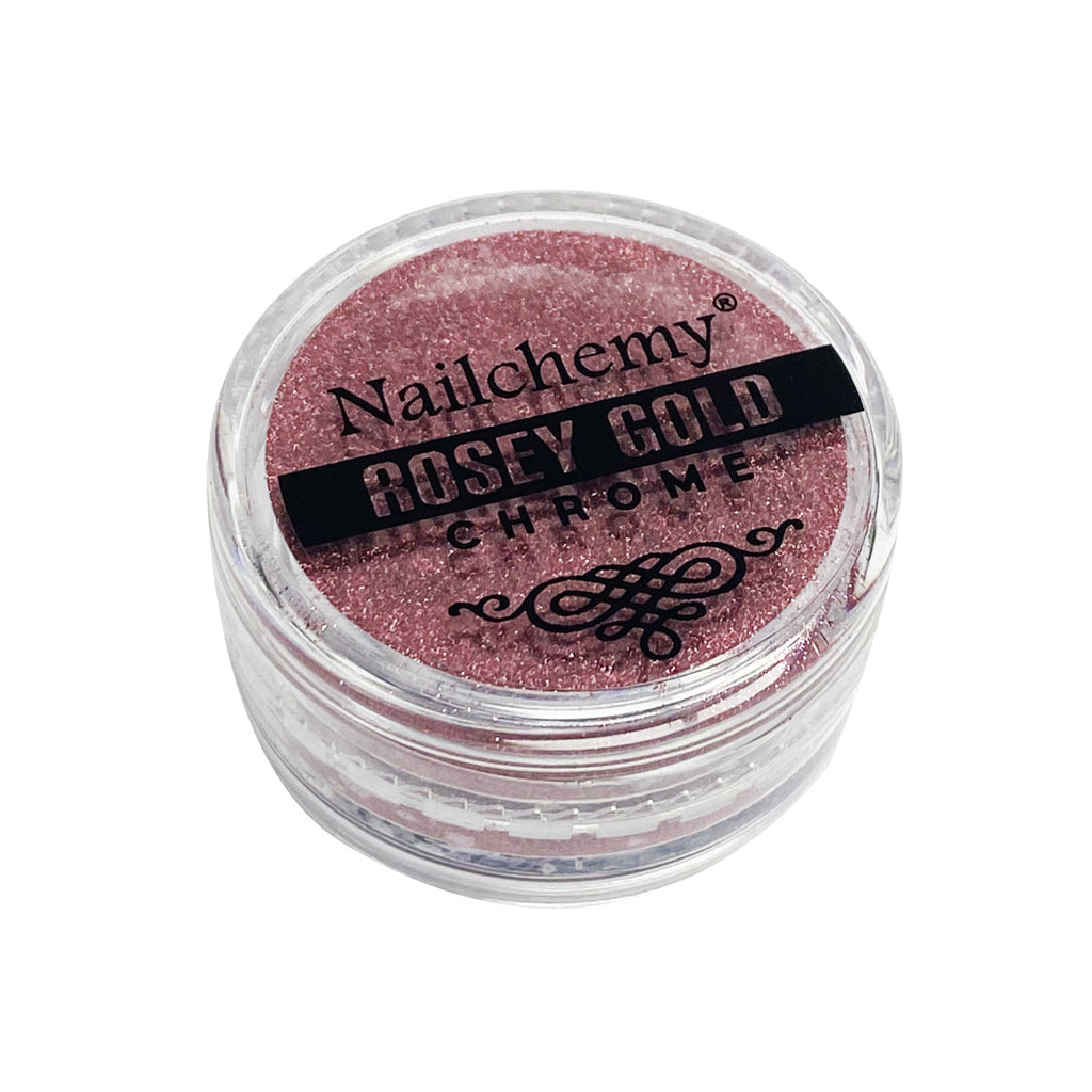 Rosey Gold - Chrome Powder - 0.5g – Nailchemy Limited