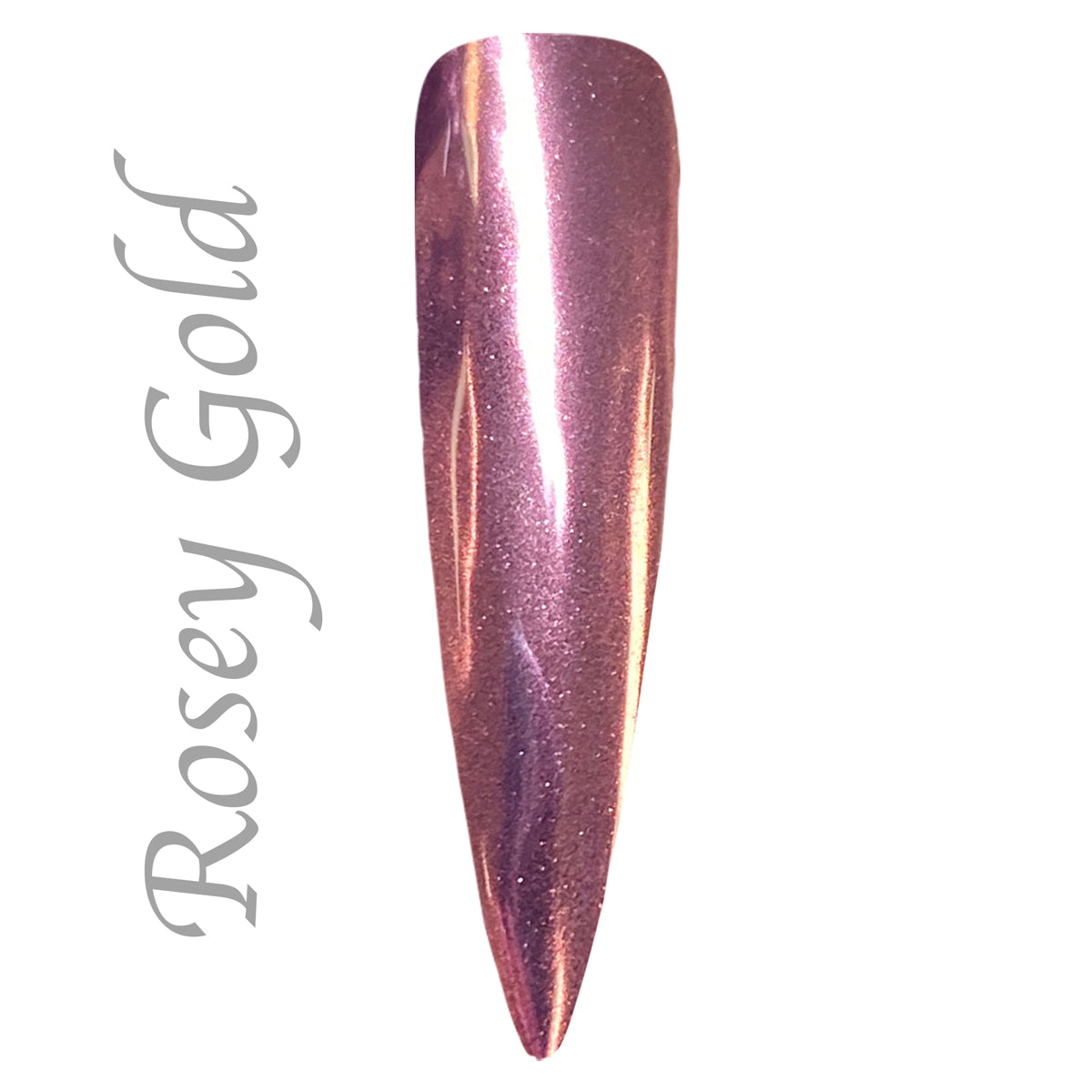 Rosey Gold - Chrome Powder - 0.5g – Nailchemy Limited
